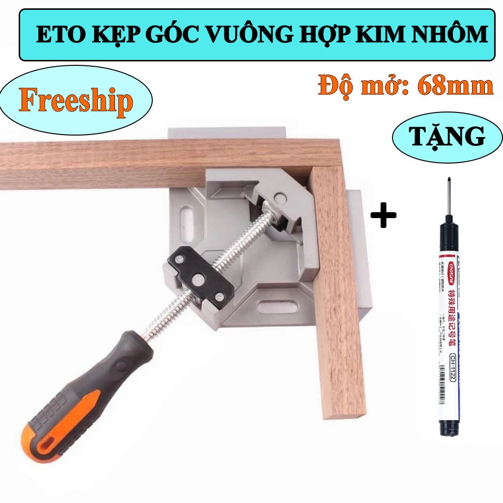 Right angle vise, 1-handle vise with 90 degree clamping handle, square ...