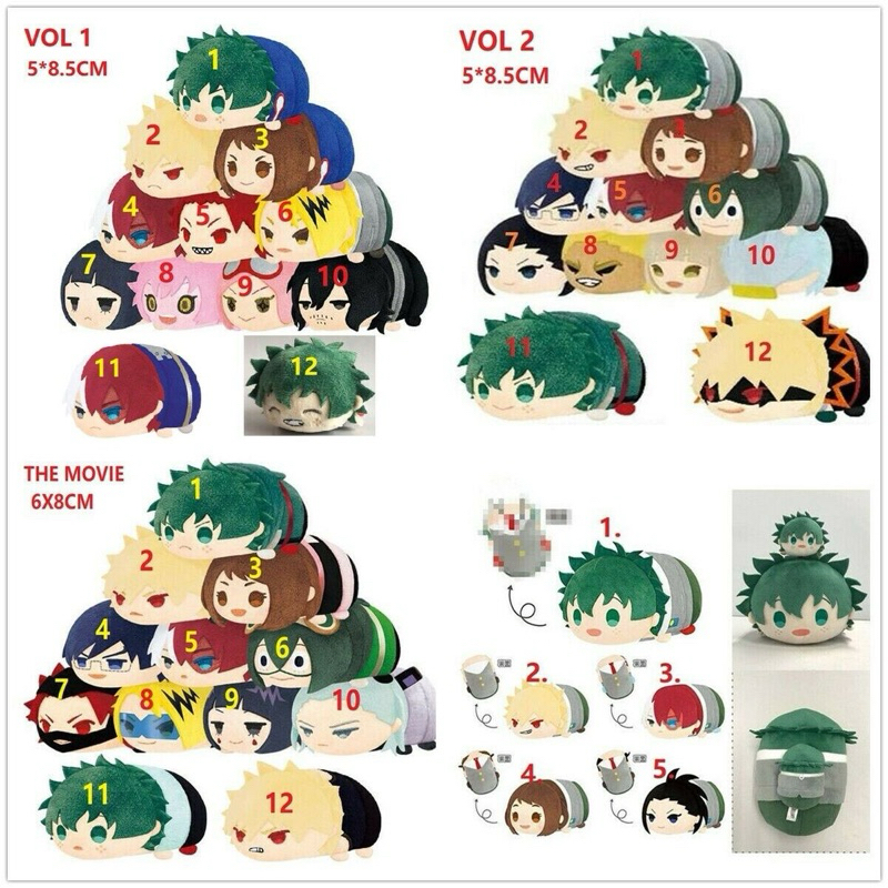 [Genuine] Collection of Mochi MHA My Hero Academia MHA Superhero ...