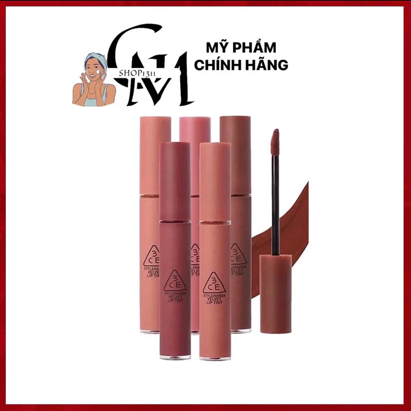 3ce Velvet Lip Tint 4g - Definition- Bitter Hour- Taupe- Speak Up ...