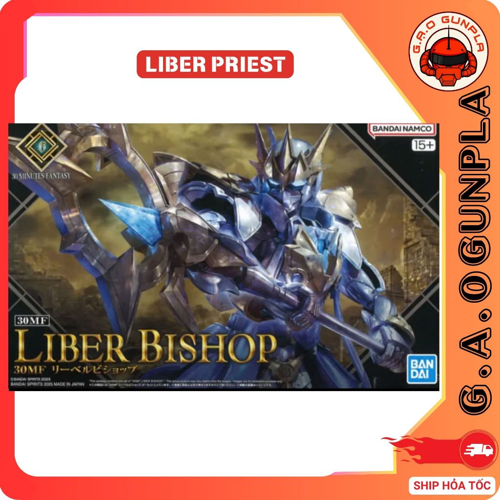 Bandai 30MF LIBER BISHOP 30FM Assembly Model | Shopee Philippines