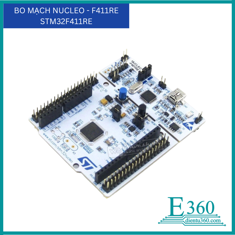 NUCLEO-F411RE Board (STM32F411RE) – Effective STM32 Application Development Solution | Shopee ...