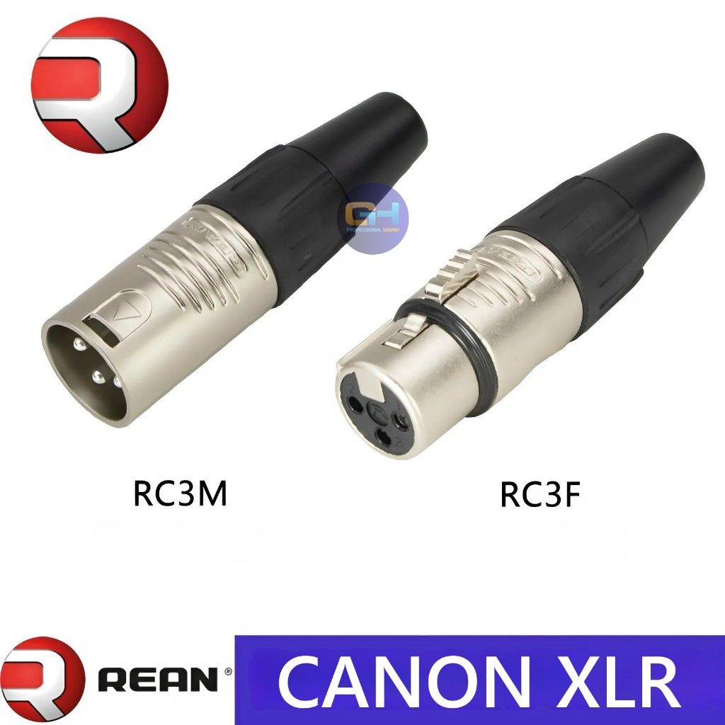 Genuine Canon REAN RC3F + RC3M REAN Jack. (Price For 1 Piece) | Shopee Philippines