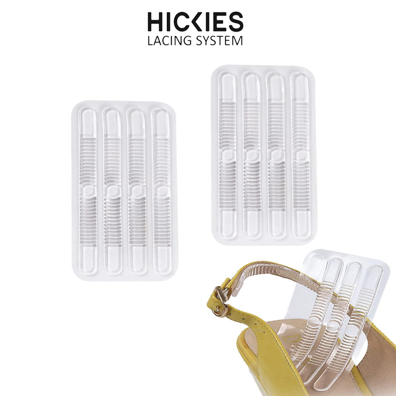 Blister of 4 Silicone Shoe Strap Stickers to Relieve Heel Pain, Anti ...