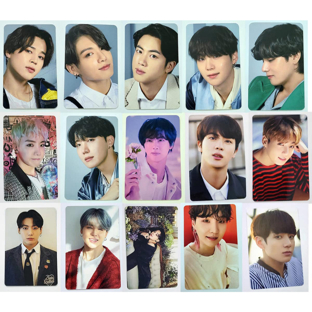[Read Description carefully / Genuine] Collection of Samsung BTS Cards ...