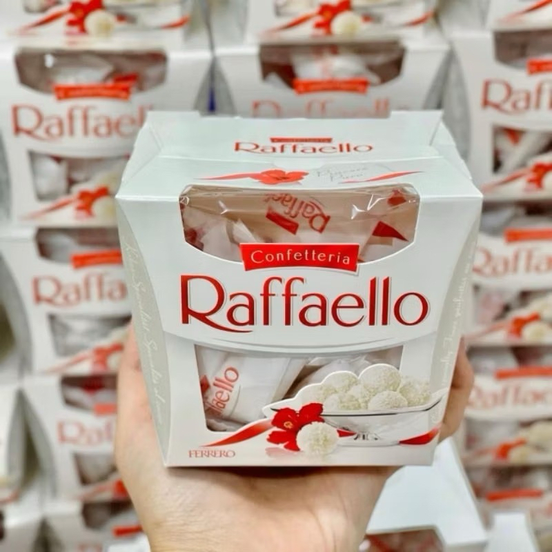Ferrero Raffaello Chocolate Candy Covered with German Coconut 150g ...