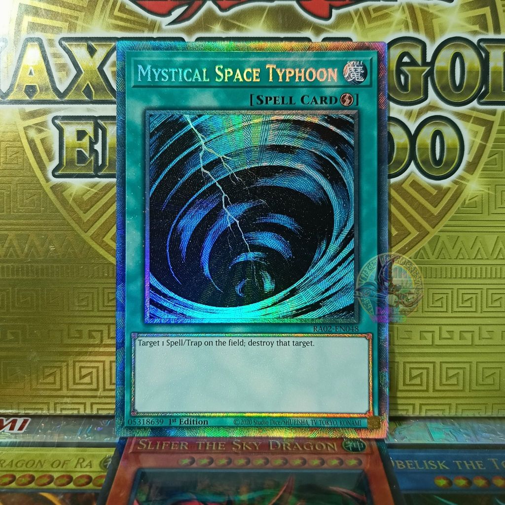 Mystical Space Typhoon – RA02-EN048 – Prismatic Collector's Rare ...