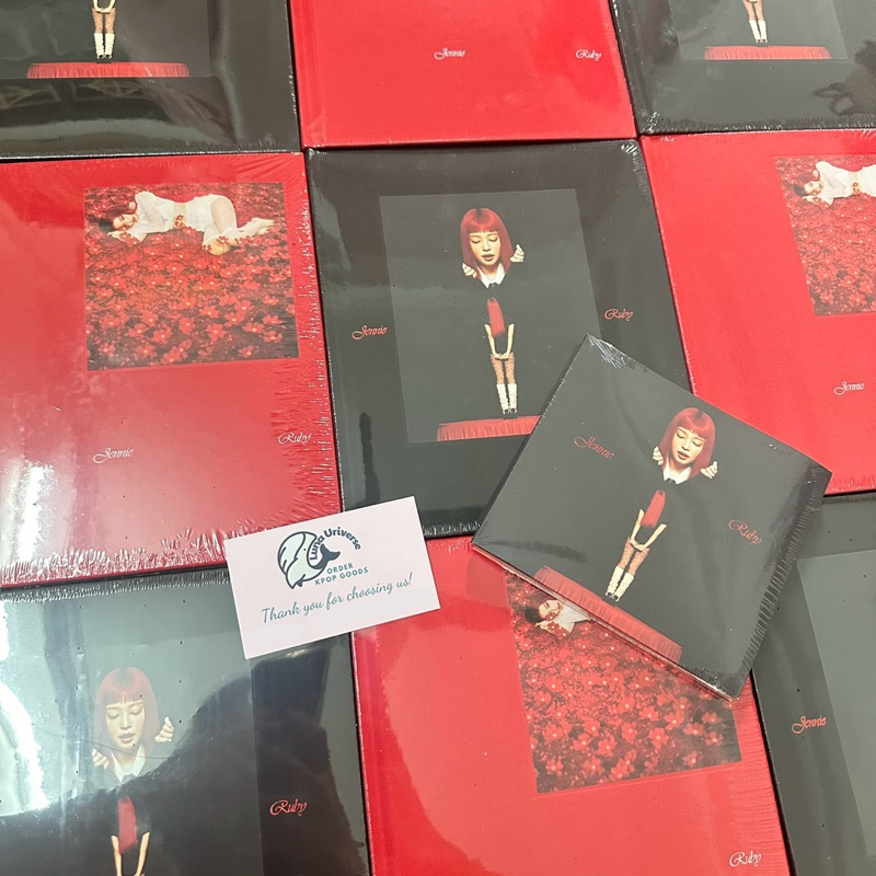 JENNIE - RUBY Album, original seal, no pob | Shopee Philippines
