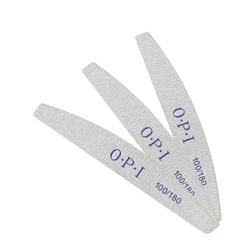 Opi thick double-sided semi-circular curved file, roughness 100/180 ...
