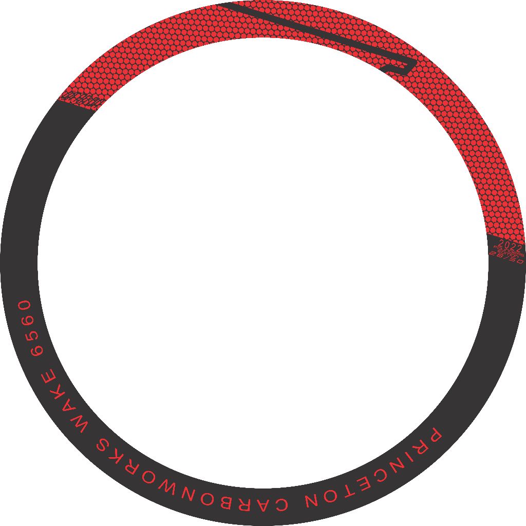 Princeton sticker for 700c 3-layer waterproof bicycle rim | Shopee ...