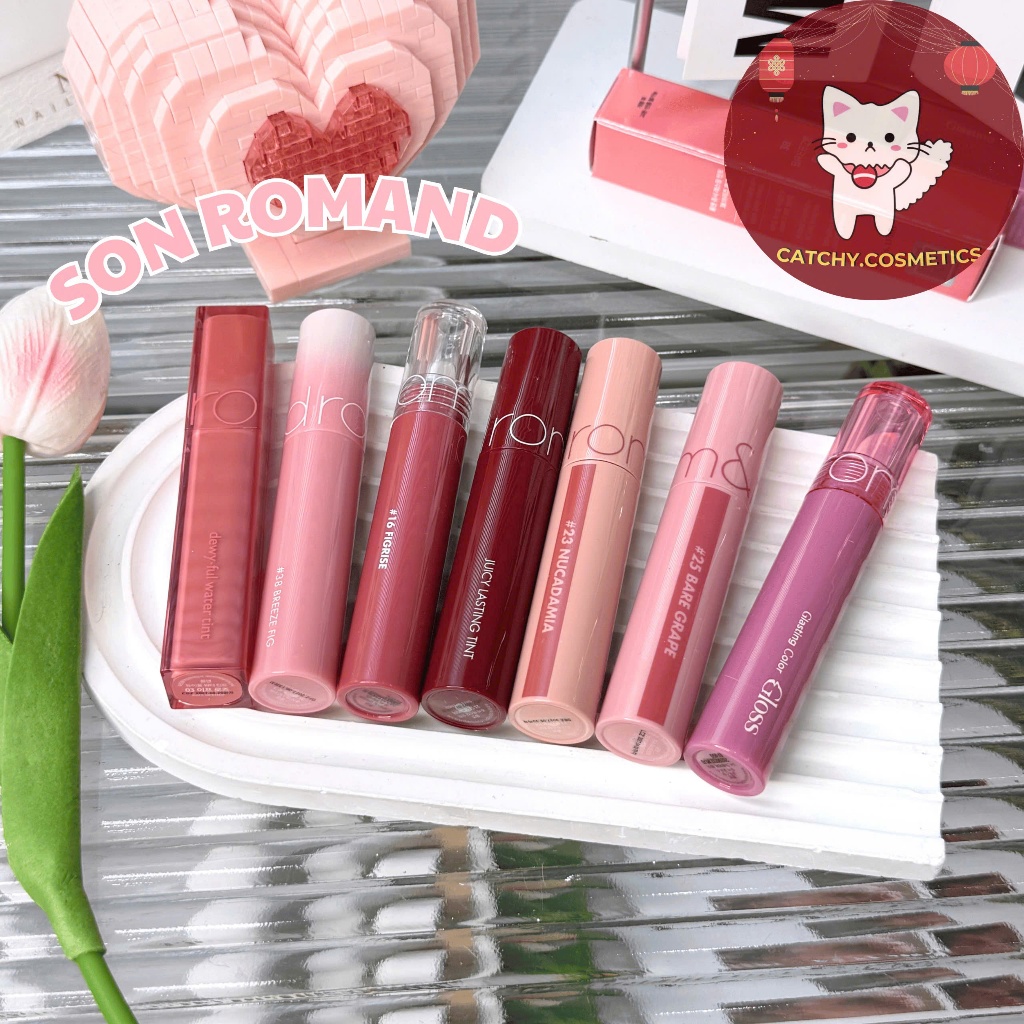 [ROMAND] Romand Juicy Lasting Tint/Glasting Color Gloss/ Dewyful Water ...