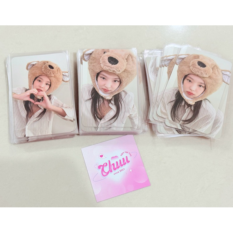PHOTOCARD Jennie Ruby Blackpink card with rounded corners official card ...