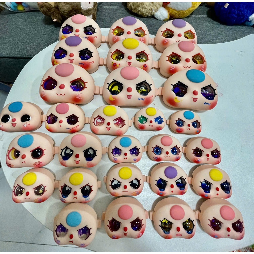 Baby Three Face Replacement Set V1, V3, 12 Zodiac Animals, Town Rabbit ...