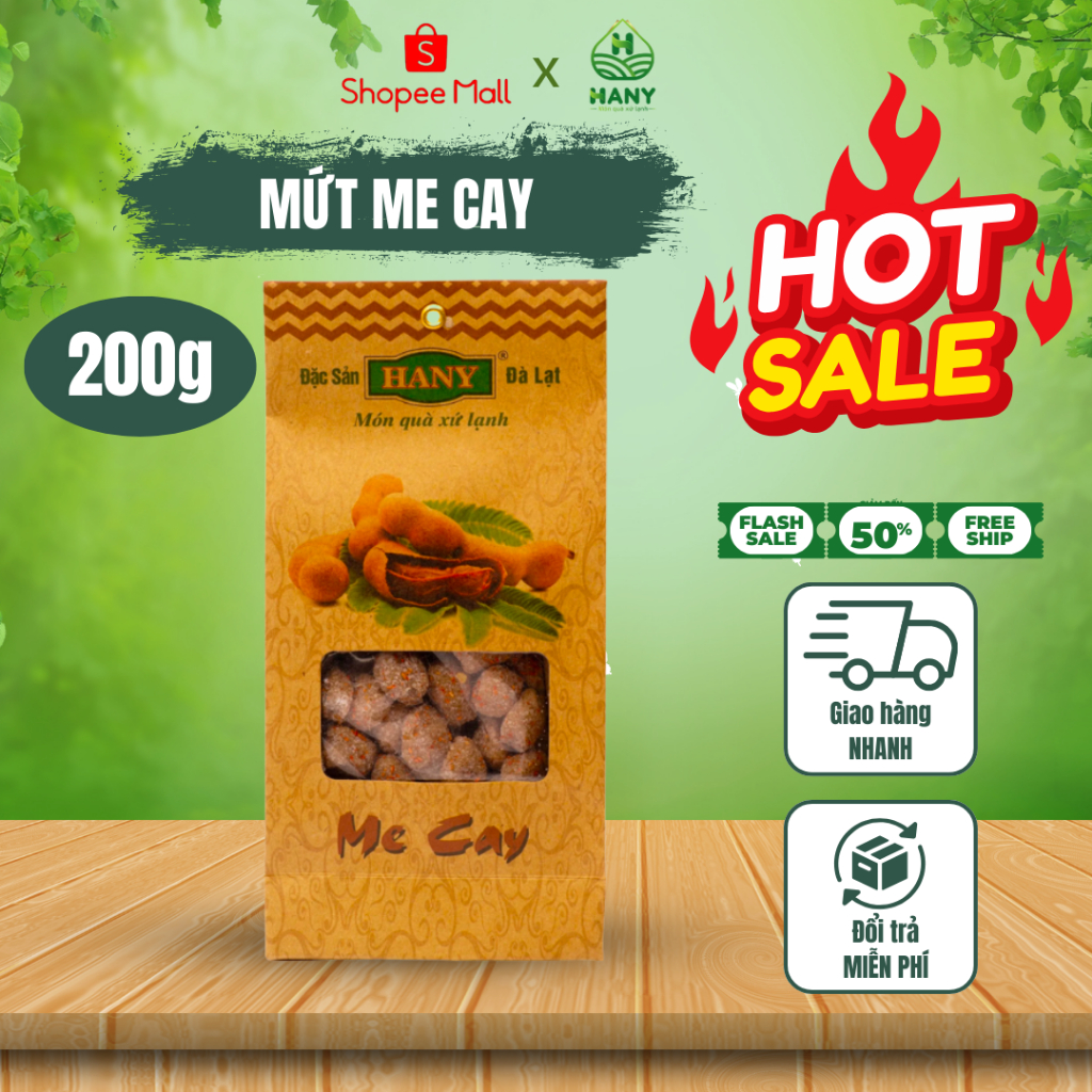 Hany Da Lat Specialty Spicy Tamarind Candy 200g | Shopee Philippines