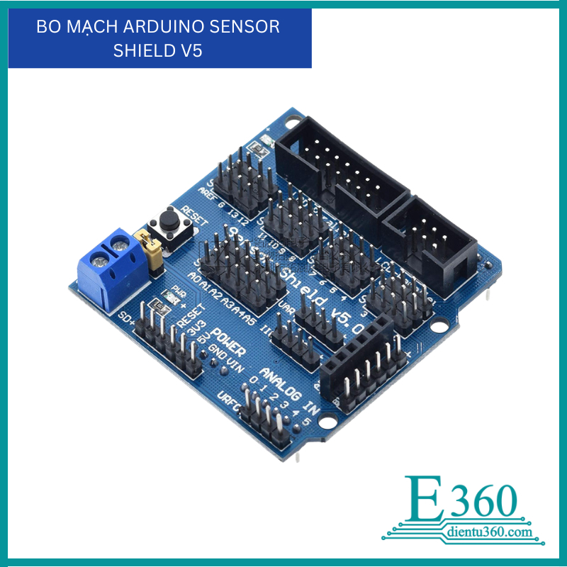 Arduino Sensor Shield V5 Expansion Board – Easy, Convenient Sensor ...