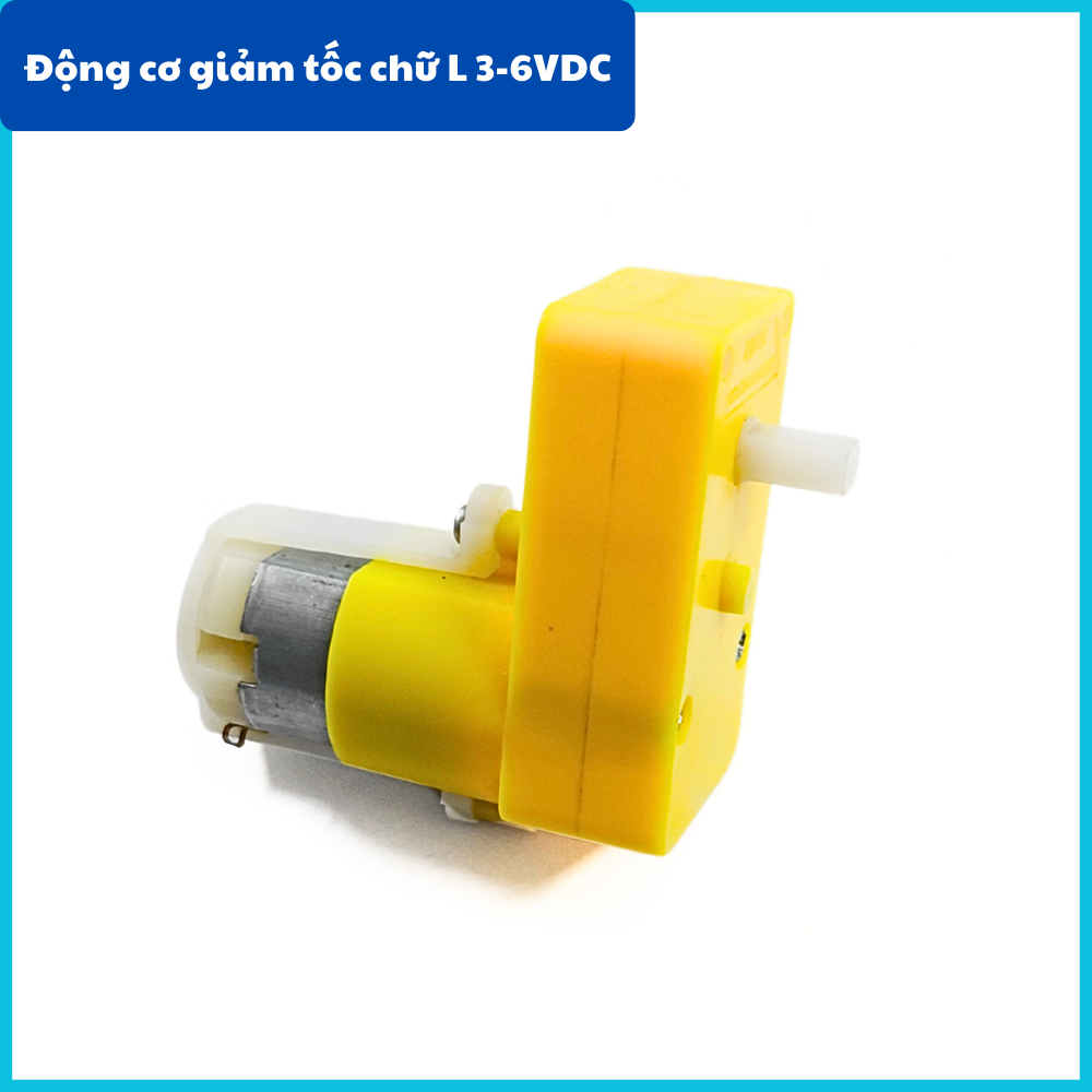 L-shaped gear reduction motor 3-6VDC | Shopee Philippines