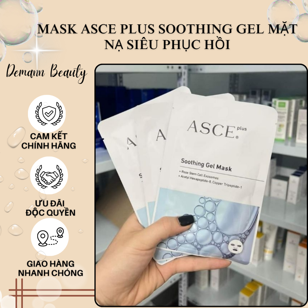 Mask ASCE plus Soothing Gel super restorative, cooling, Soothing, anti ...