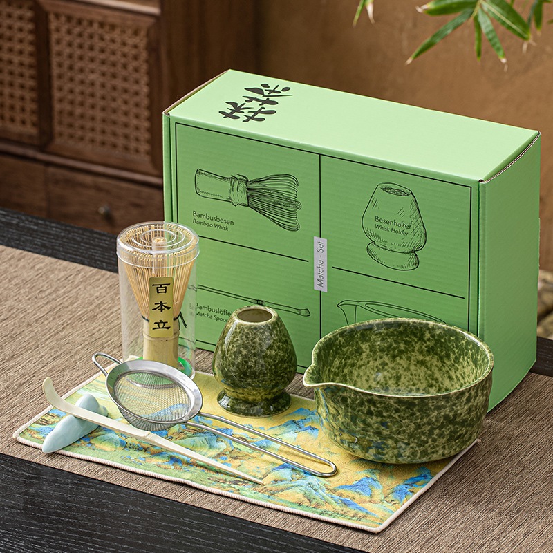 Japanese Matcha Tea Making Set (Includes Container as Pictured ...
