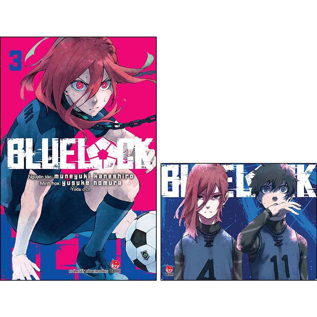 Comics - bluelock blue lock Volume 3 First Print Full sealed Full gift ...
