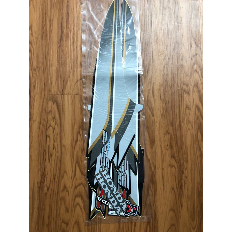 Full set of 3-layer Wave S car stickers - first generation (black ...