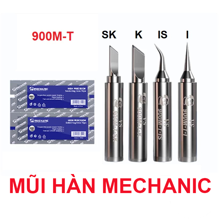 Mechanic 900M-T-I, IS, K, SK soldering tips for soldering station 936 ...