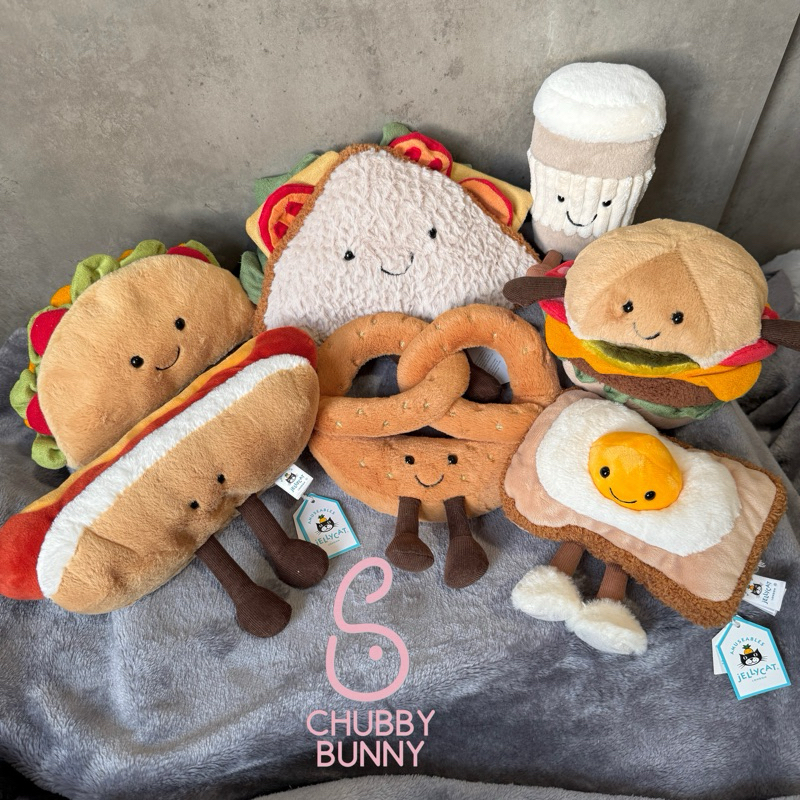 [GENUINE] Collection of JELLYCAT AMUSEABLE FOOD Assorted Cakes/Stuffed ...