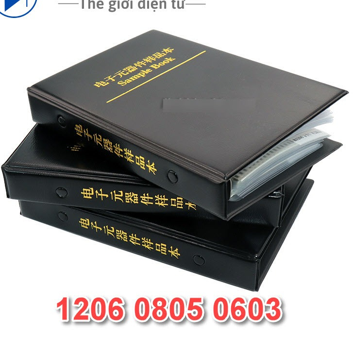 Components Paste resistance book 170 types of each type 50 smd resistor ...