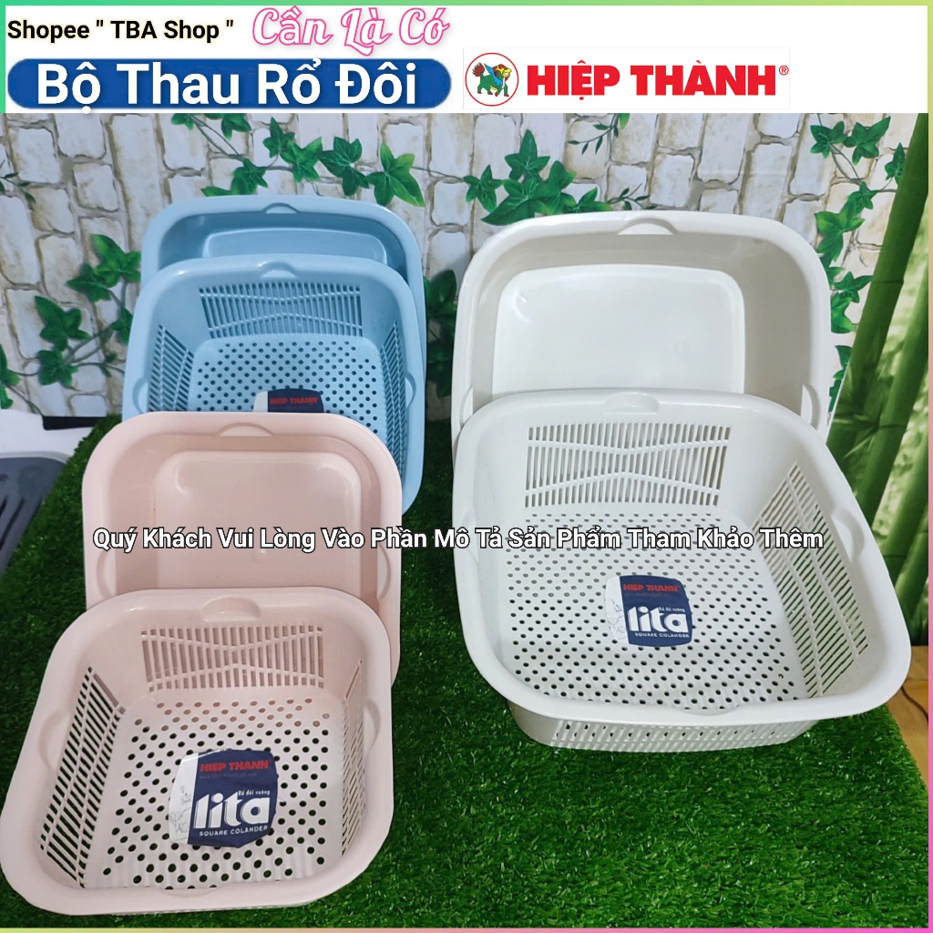 TBA SHOP Brass Set + Square Basket 6 Piece Pastel Colors Small/Medium ...