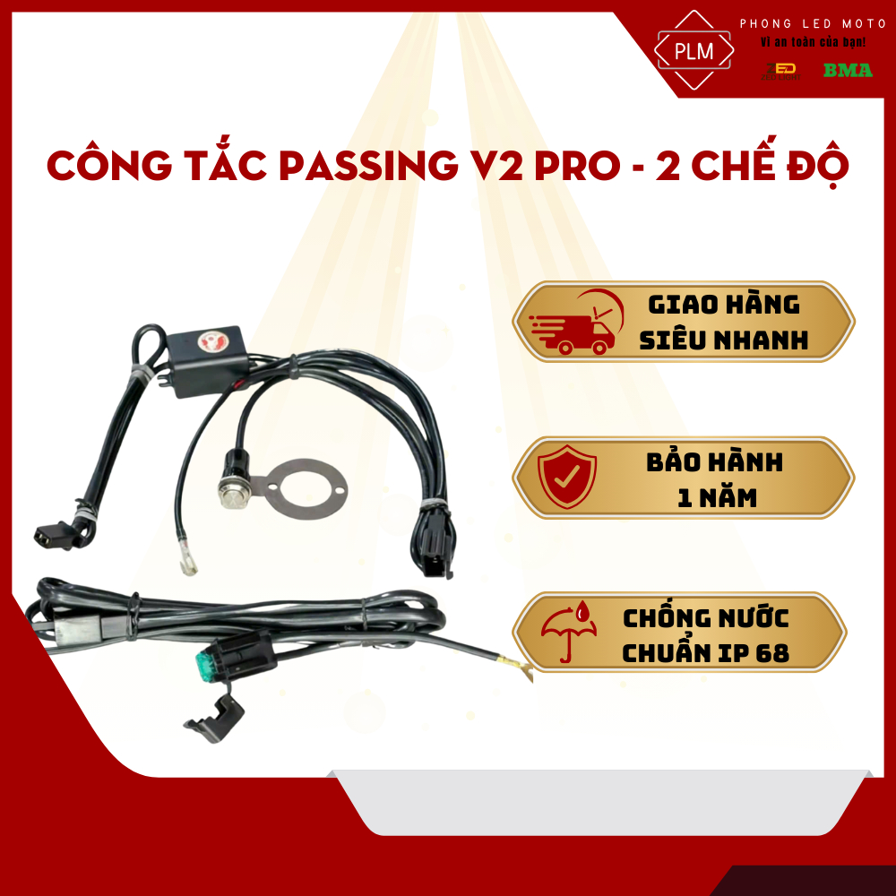 Auto Passing V2 PRO Circuit for 2-Color Spotlight, Includes Stainless ...