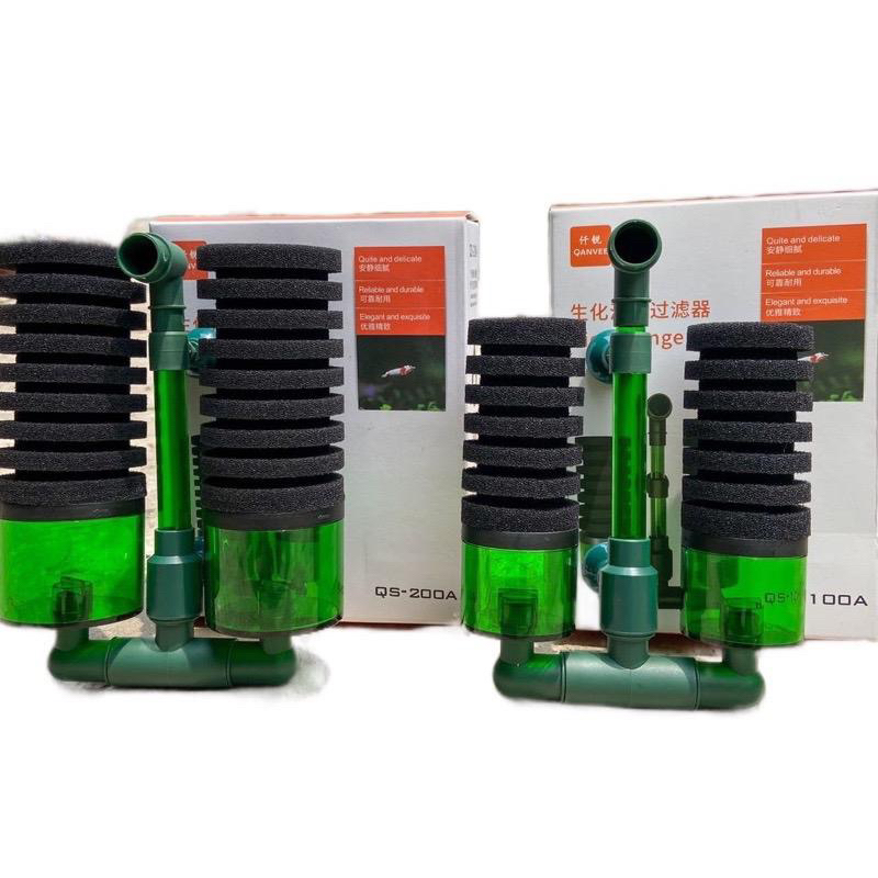 Microbiological effervescent filter for aquarium (QS100A + QS200A ...