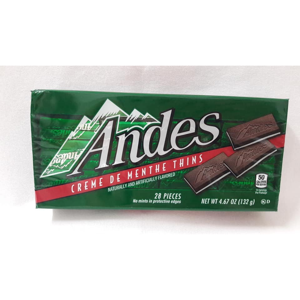 Andes Chocolate - USA - Bar (132g, 28 pieces) | Shopee Philippines