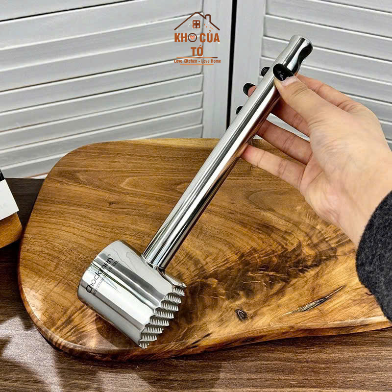 Meat hammer, garlic, onion, ginger, lemongrass Chockmen 18/10 stainless ...