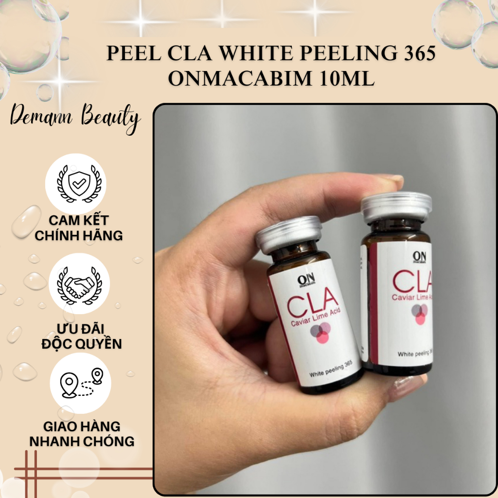 Skin whitening Peel CLA white peeling 365 Onmacabim 10ml | Shopee Philippines