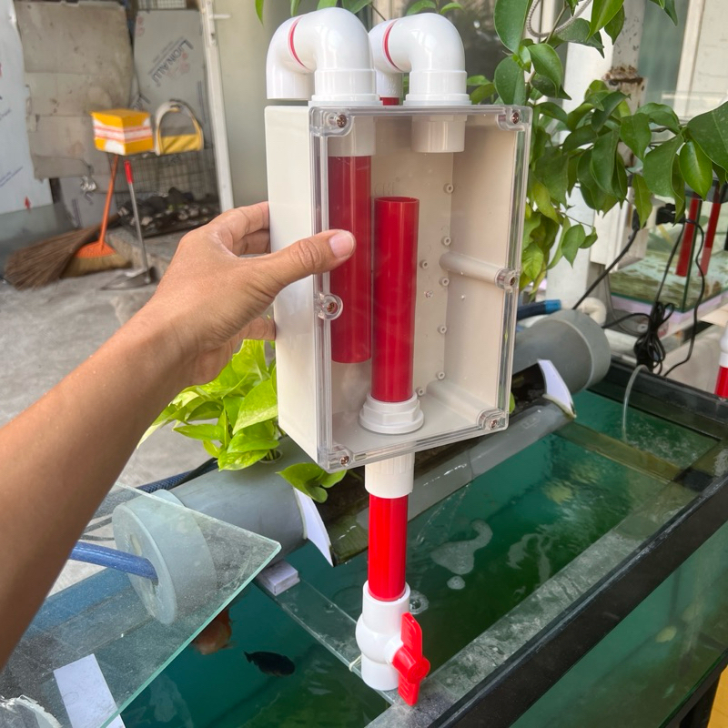 Overflow fi32 set with white box, transparent lid, super beautiful red ...