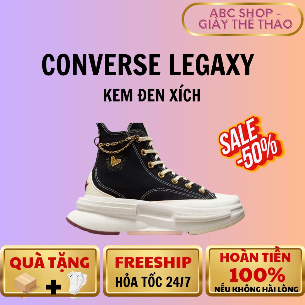 Converse Run Star Legacy CX Platform Gold Chain Shoes (full box ...