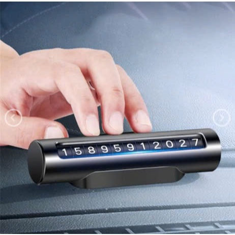 Car dashboard number plate made of high quality material, rounded edges ...