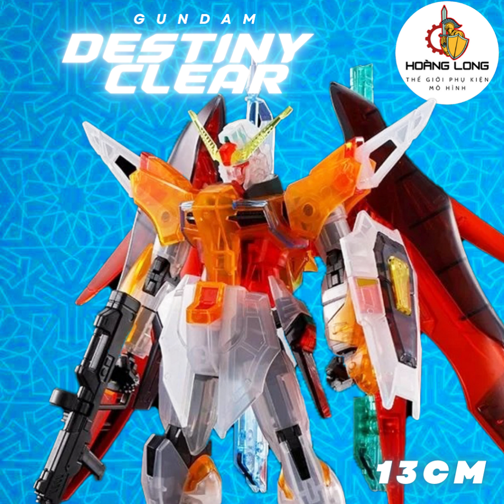 Gundam assembly toy box, HG Clear ZGMF-X42S Destiny Gundam model, with ...