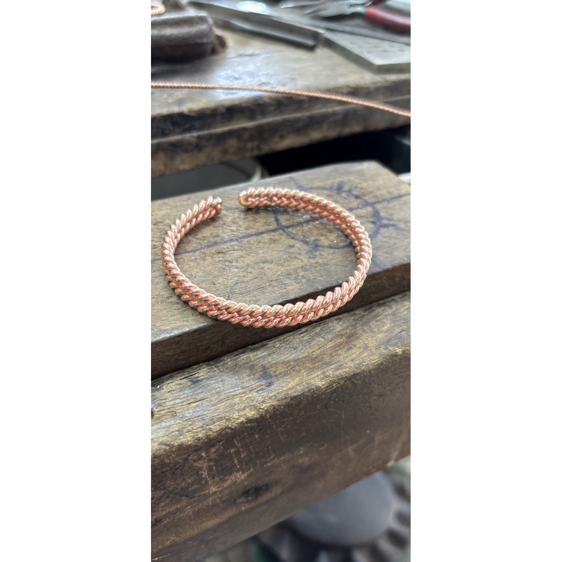 Pure red copper tensor bracelet frequency432hz-188hz | Shopee Philippines