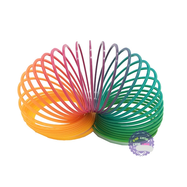 XO Plastic magic rainbow spring toy (diameter 7 cm) | Shopee Philippines