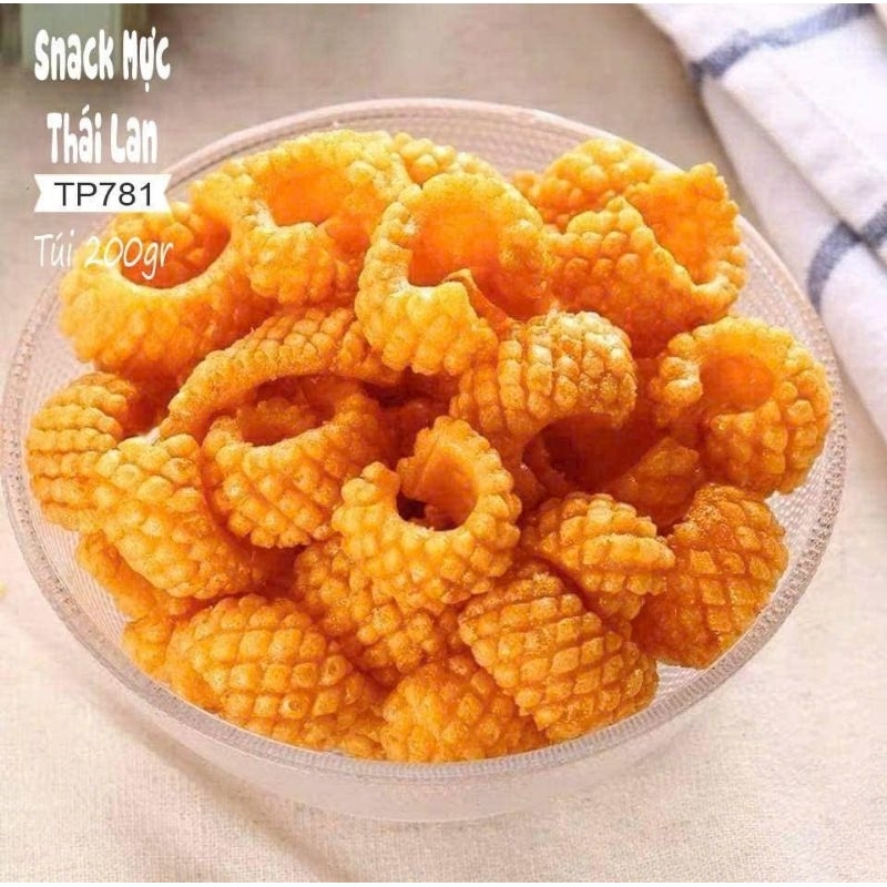 200gr Thai Squid Snack is spicy, crispy, delicious and crispy. | Shopee ...