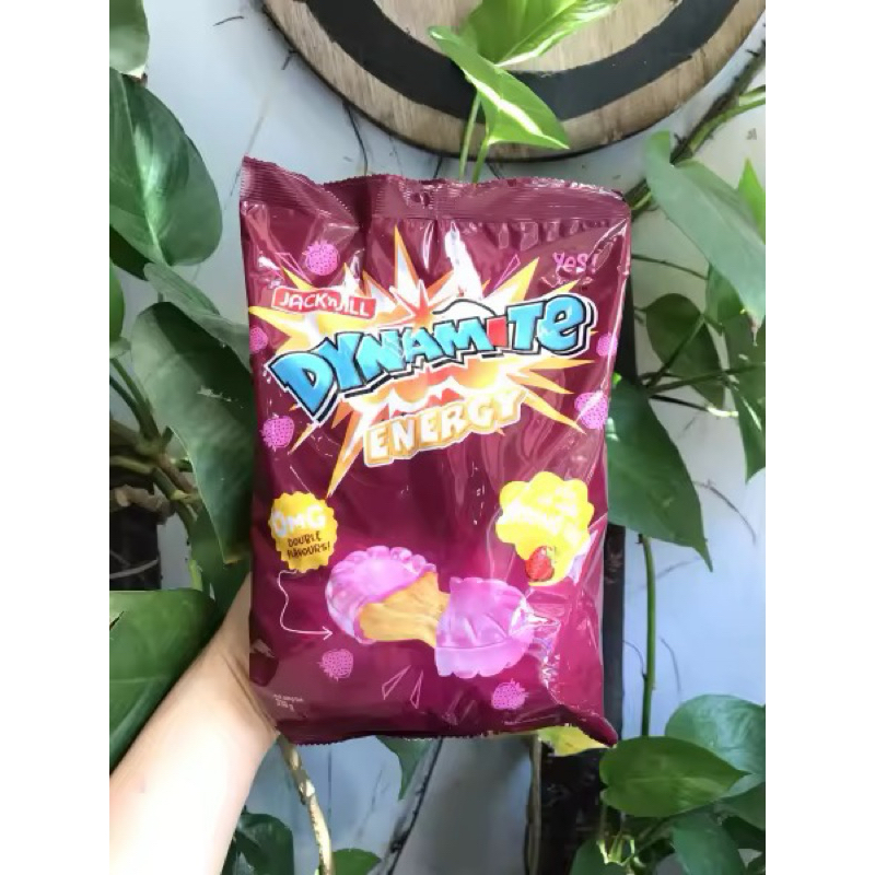 DYNAMITE ENERGY strawberry flavored ENERGY candy with strawberry flavor ...