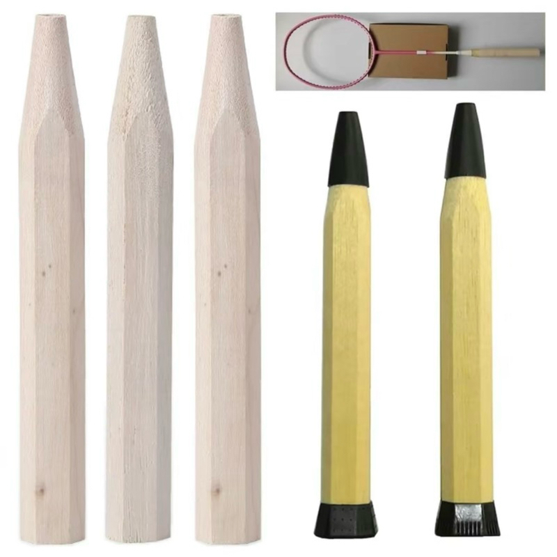 Badminton racket handle (wood material) | Shopee Philippines