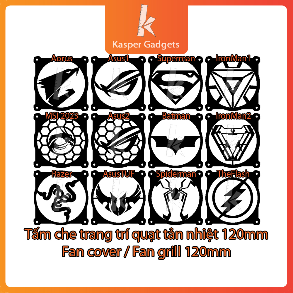 12cm Radiator Fan Cover / Computer Fan Cover 12cm | Shopee Philippines