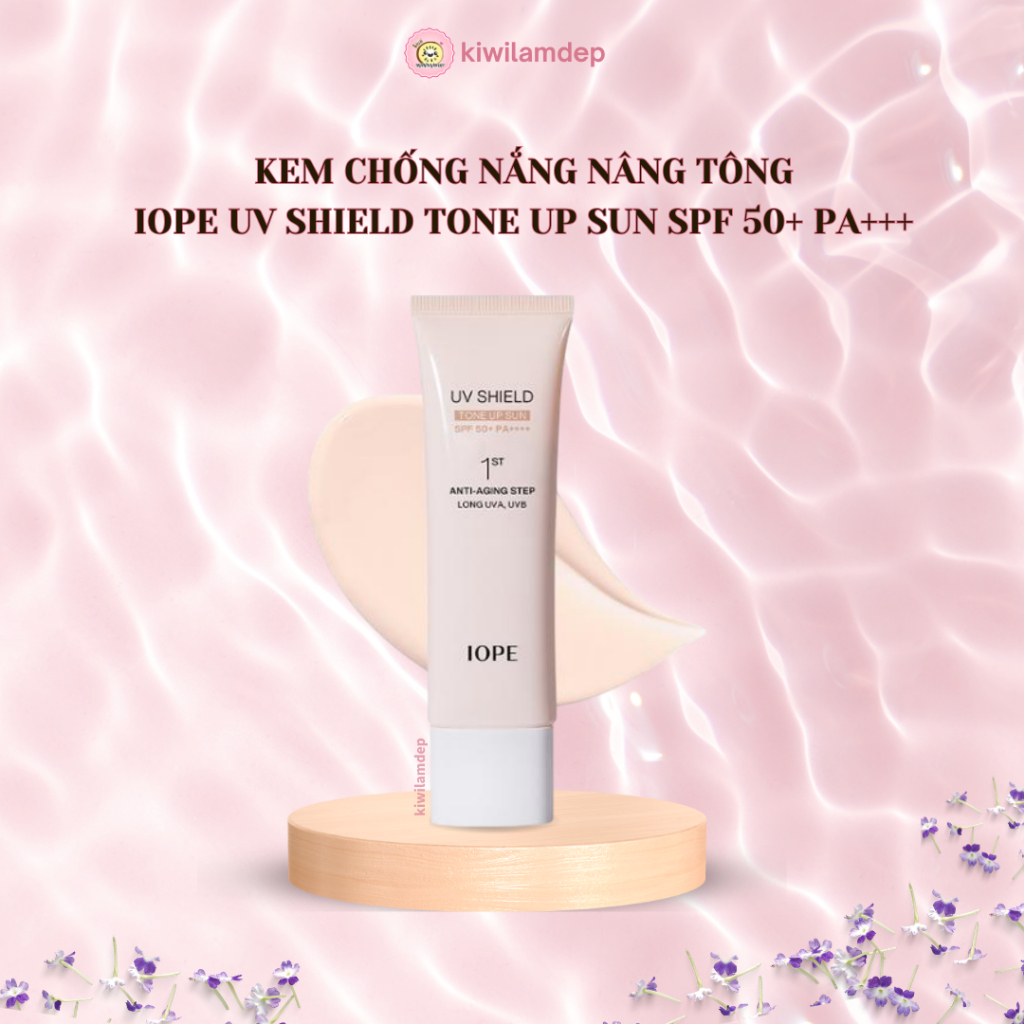 [IOPE] IOPE UV Shield Tone Up Sun SPF 50+ PA+++ Natural Tone Enhancer Helps Optimal Skin ...