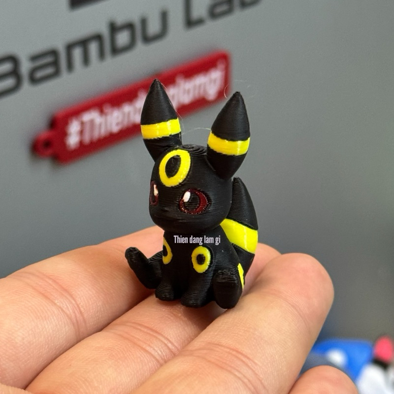 Umbreon Pokemon | 3D printing Keychain Toys | What is it doing | C07-01 ...