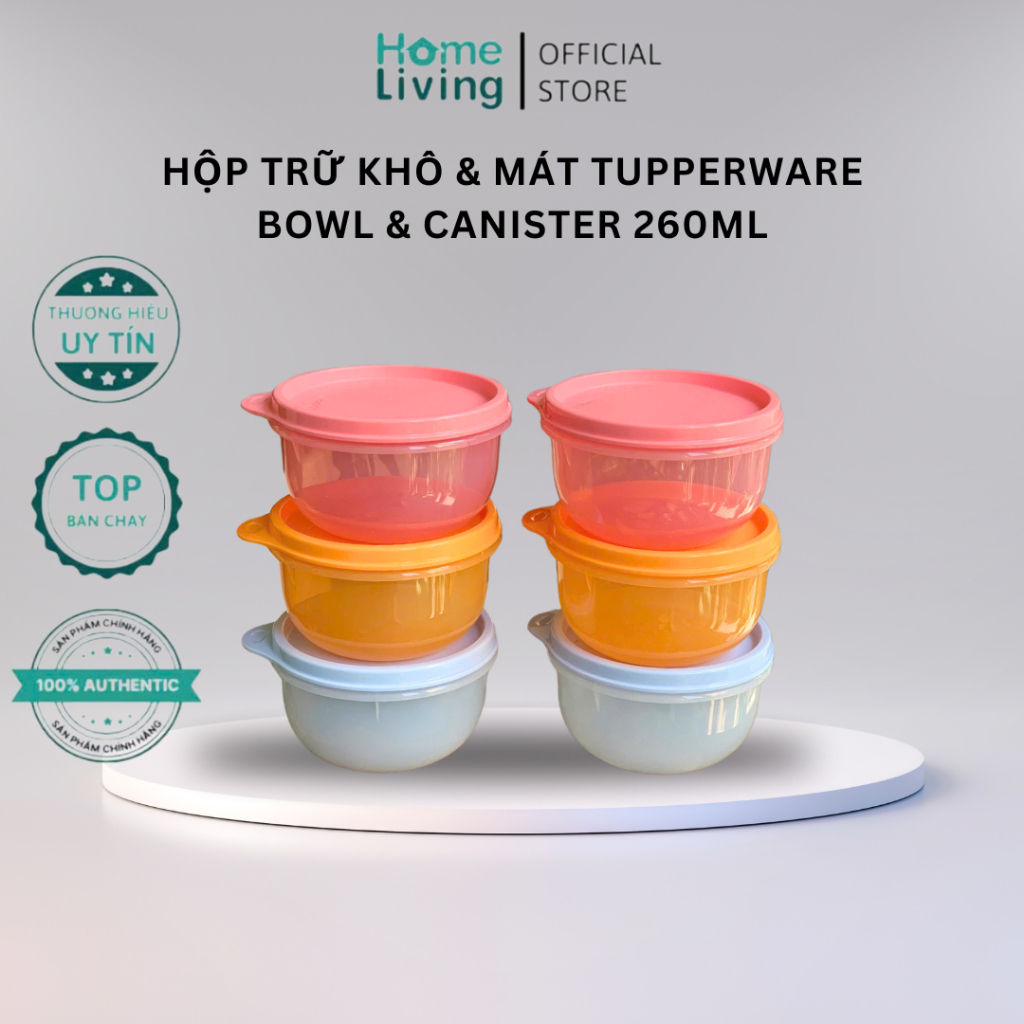 Dry Storage Box & Cool, Fruit Container, Anti-Spill Soup Box TUPPERWARE ...