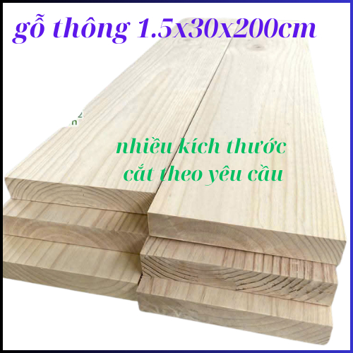 Pre-planed Pine Wood Slats 150cm Long x 30cm Wide x 1.5cm Thick, Cheap ...