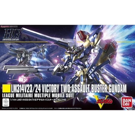 Gundam Assembly Model HG UC 1/144 Gundam Victory 2 / V2 Assault Buster ...