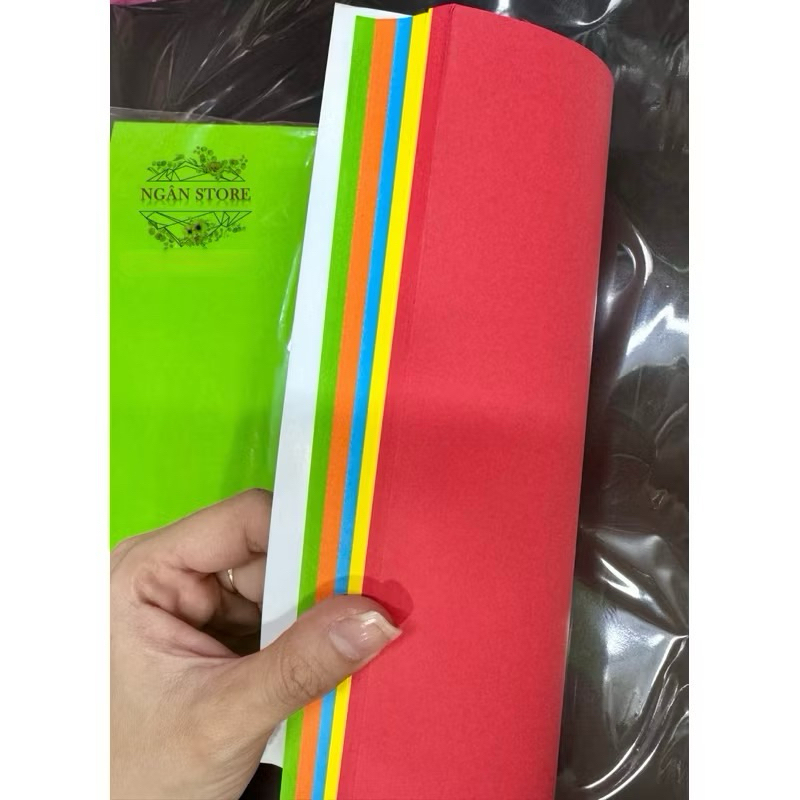 A4 color paper (5 colors - 100 sheets) | Shopee Philippines