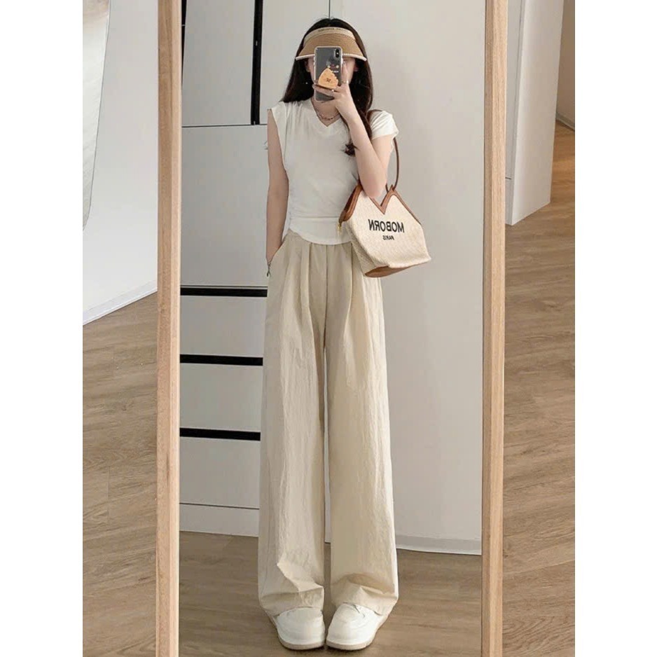 Women's Wide-Leg Pants in Cool Fabric, Beautiful, Super Hot, Multi ...