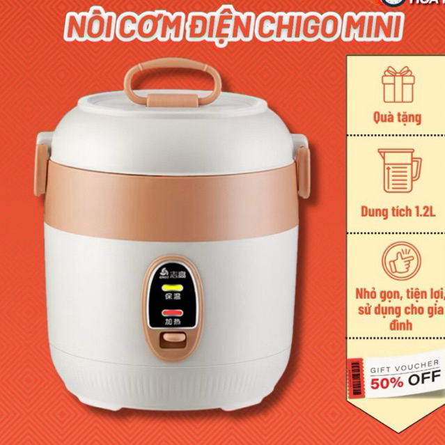 Chigo Mini Rice Cooker, Multifunctional Cooker, Rice Cooker, Porridge ...